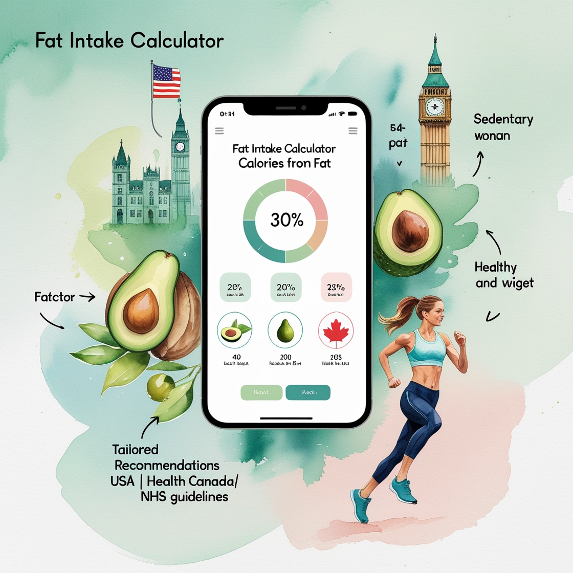 FAT Intake Calculator - FAT Intake Calculator